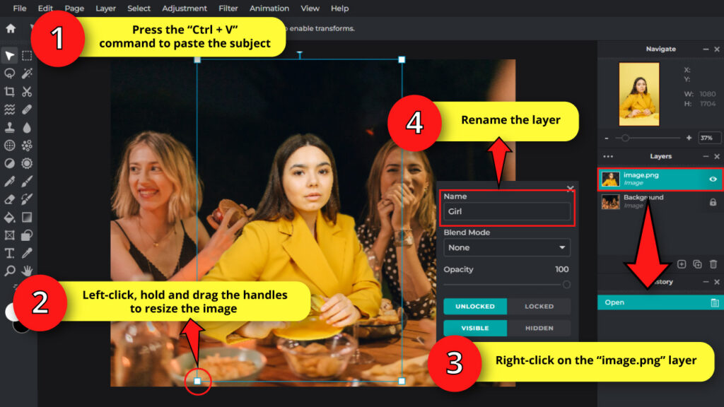 How to Add Someone into a Picture without Photoshop