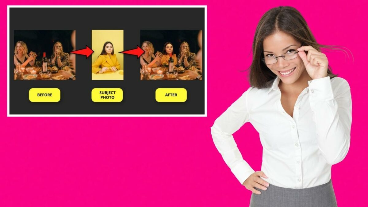 How to Add Someone into a Picture without Photoshop