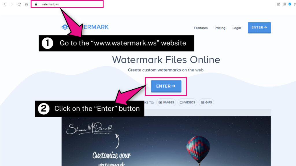 How to Put a Watermark on a Photo without Photoshop