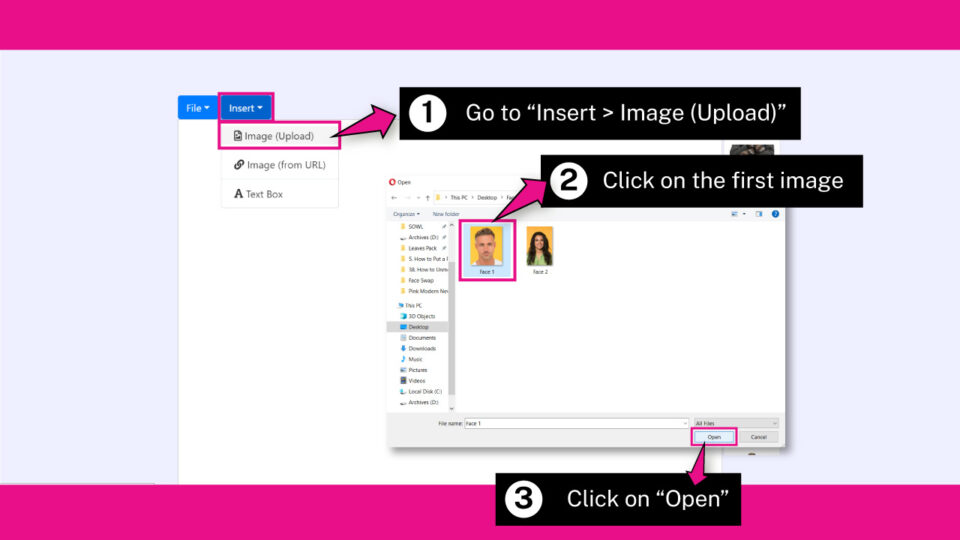 How to Put a Face on Another Body without Photoshop for Free
