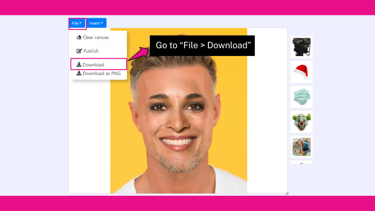 How to Put a Face on Another Body without Photoshop for Free