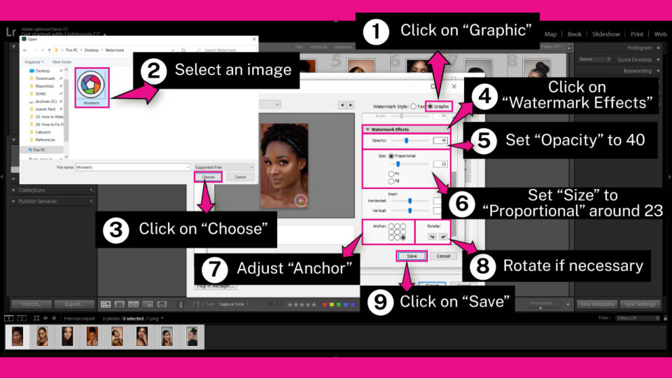 How to Add a Watermark on Lightroom — Quick Guide