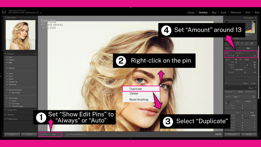 How to Make Eyes Pop in Lightroom — The Ultimate Guide