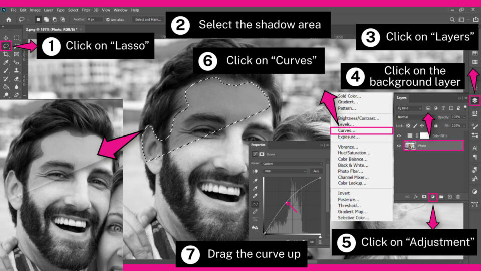 How to Get Rid of Shadows in Photos (for Free)